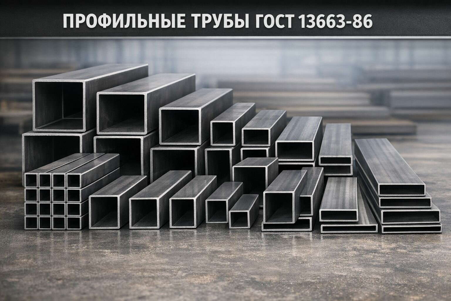 Трубы электросварные профильные 80х60х3.0мм --60см ГОСТ 13663-86