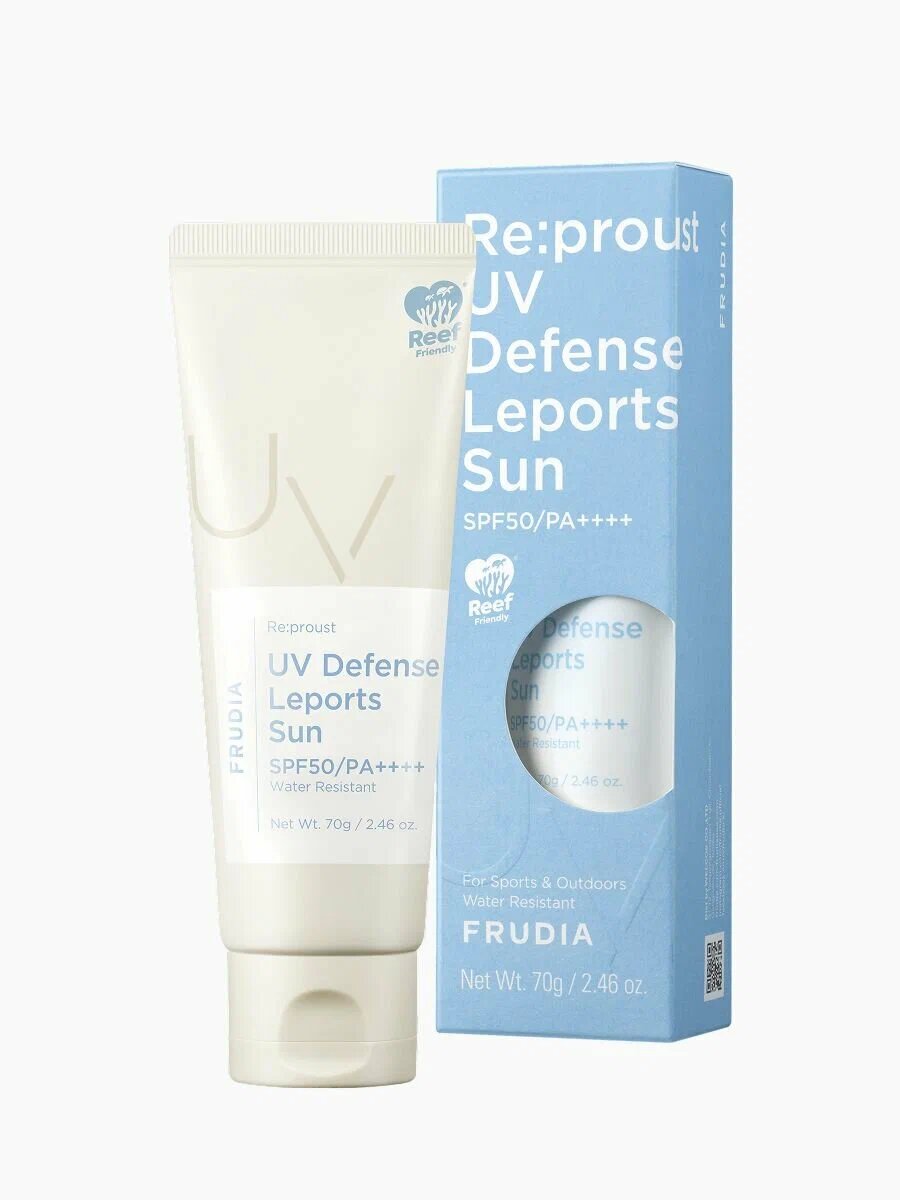 Водостойкий солнцезащитный крем Frudia для спорта и активного отдыха SPF50, 70 г