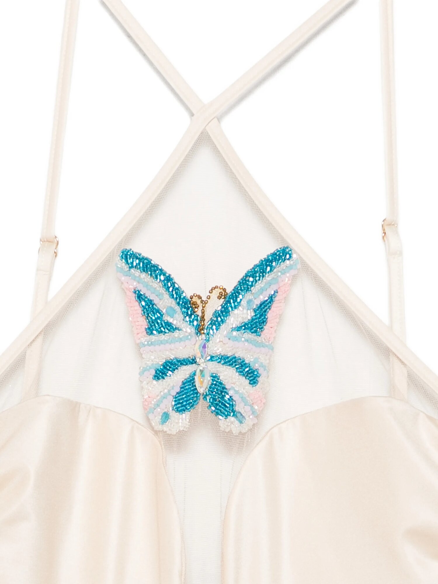 Купальник Mazzei Beaded-butterfly swimsuit, размер 44 — фото 1