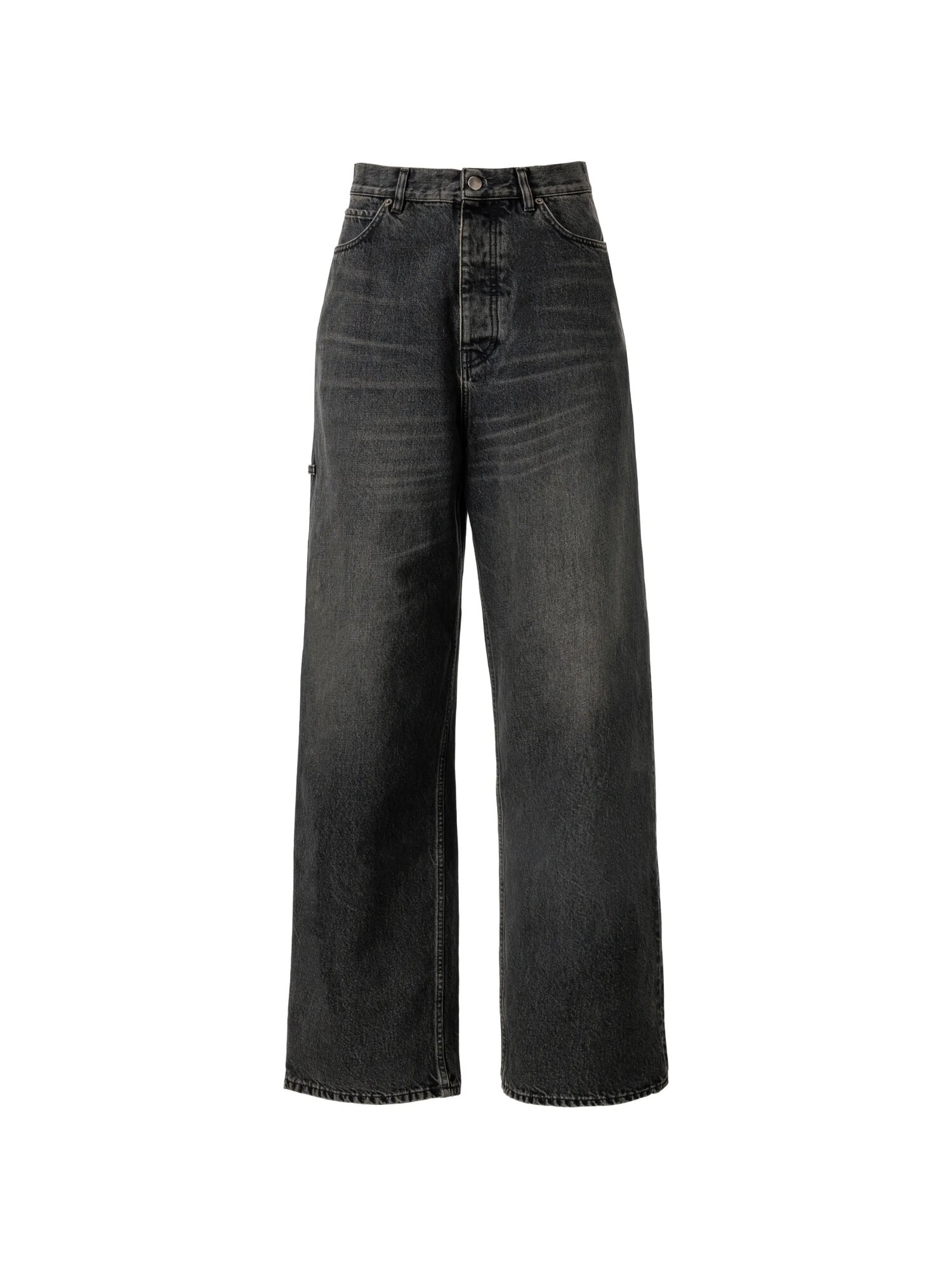 Джинсы ALMAZ Off Duty faded wide-leg jeans