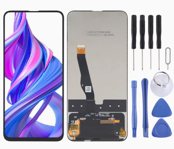6,59 "ЖК-дисплей для Honor 9X Global STK-LX1 ЖК-дисплей с сенсорным экраном и рамкой в сборе с дигитайзером для Honor 9X Pro, экран дисплея China No Frame