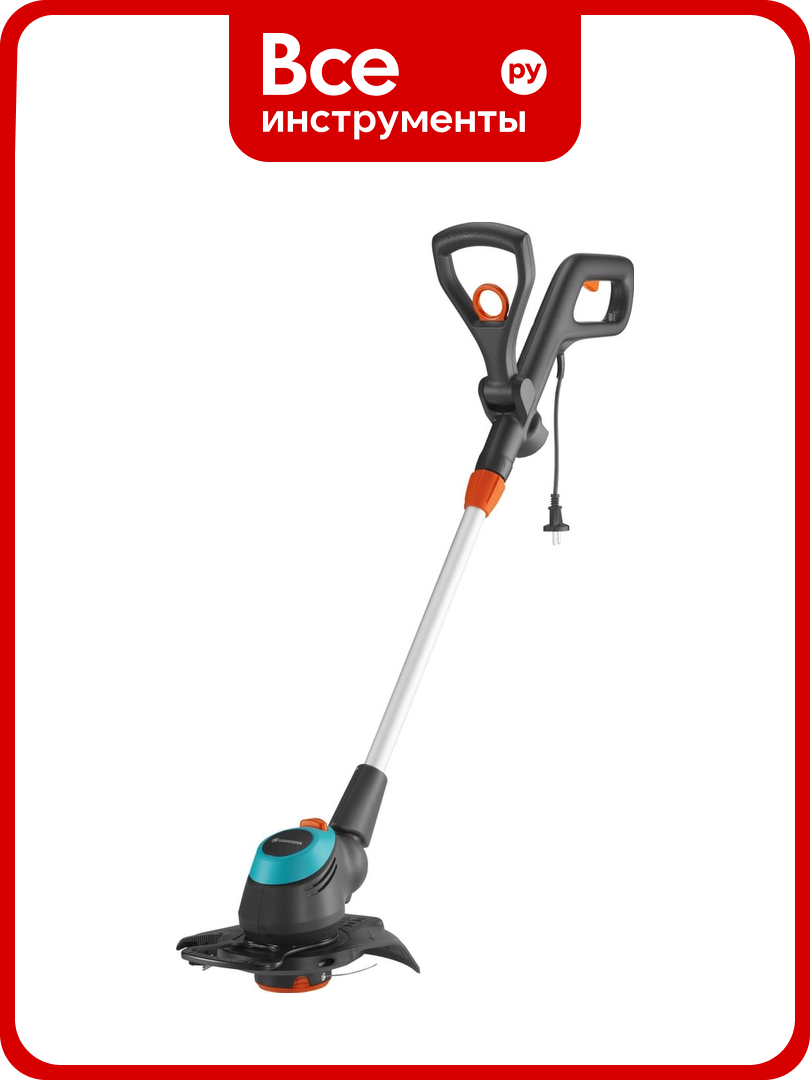 Электрический триммер Gardena EasyCut 450/25 09870-20.000.00, облегчает работу, для труднодоступных мест