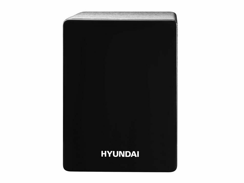 Микросистема Hyundai H-HA640 черный 150Вт FM USB BT SD/MMC/MS