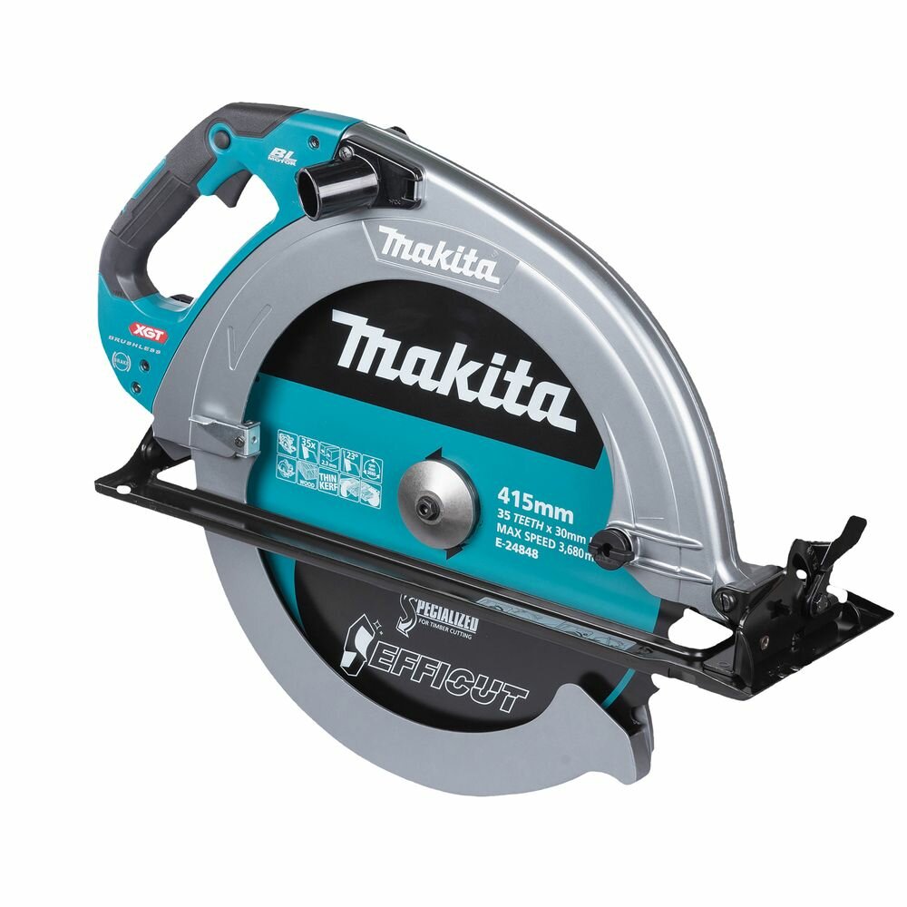 Пила дисковая аккумуляторная 415мм XGT 40В, без акк и з/у, Makita HS013GZ