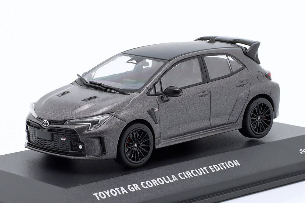 Модель коллекционная SOLIDO Toyota gr corolla circuit edition 2023 matt-grey matt-black
