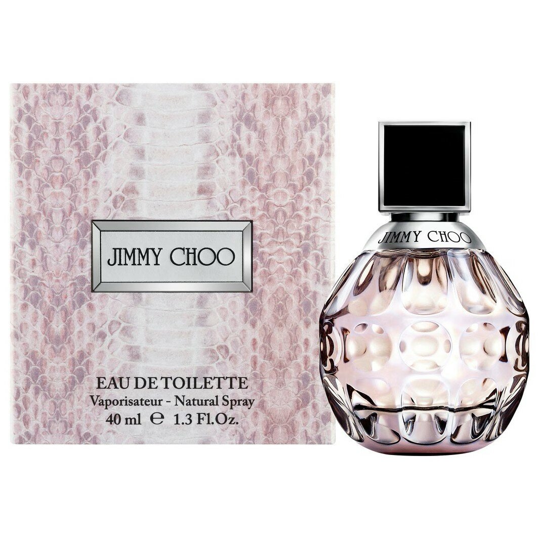 Jimmy Choo Eau de Toilette 40 мл туалетная вода для женщин, цветочно-фруктовый аромат