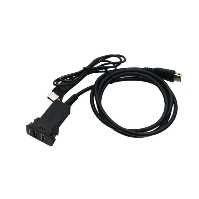 Автомобильный USB-кабель для подключения аудио и HDTV, Маленький 22x33