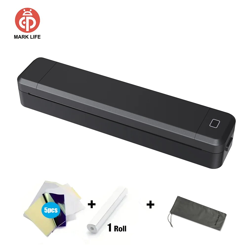 Термальный принтер этикеток Marklife X8 Черный, X8 Black