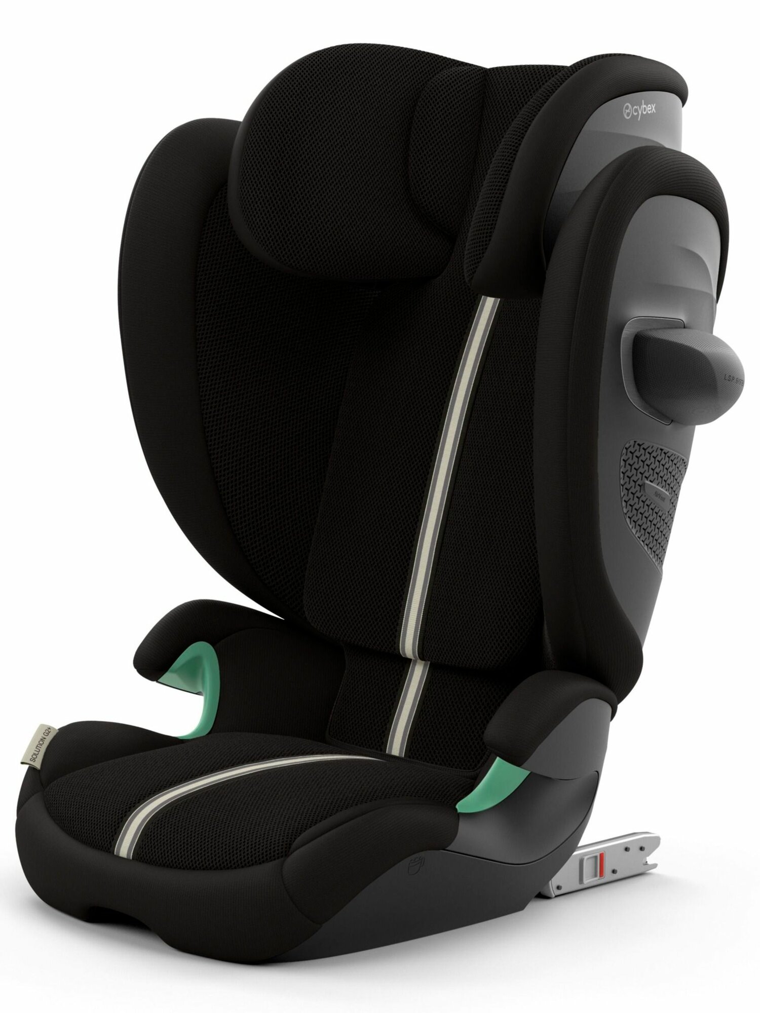 Автокресло Cybex Solution G2 Plus складное 15-50 кг, 3-12 лет, Moon Black черный