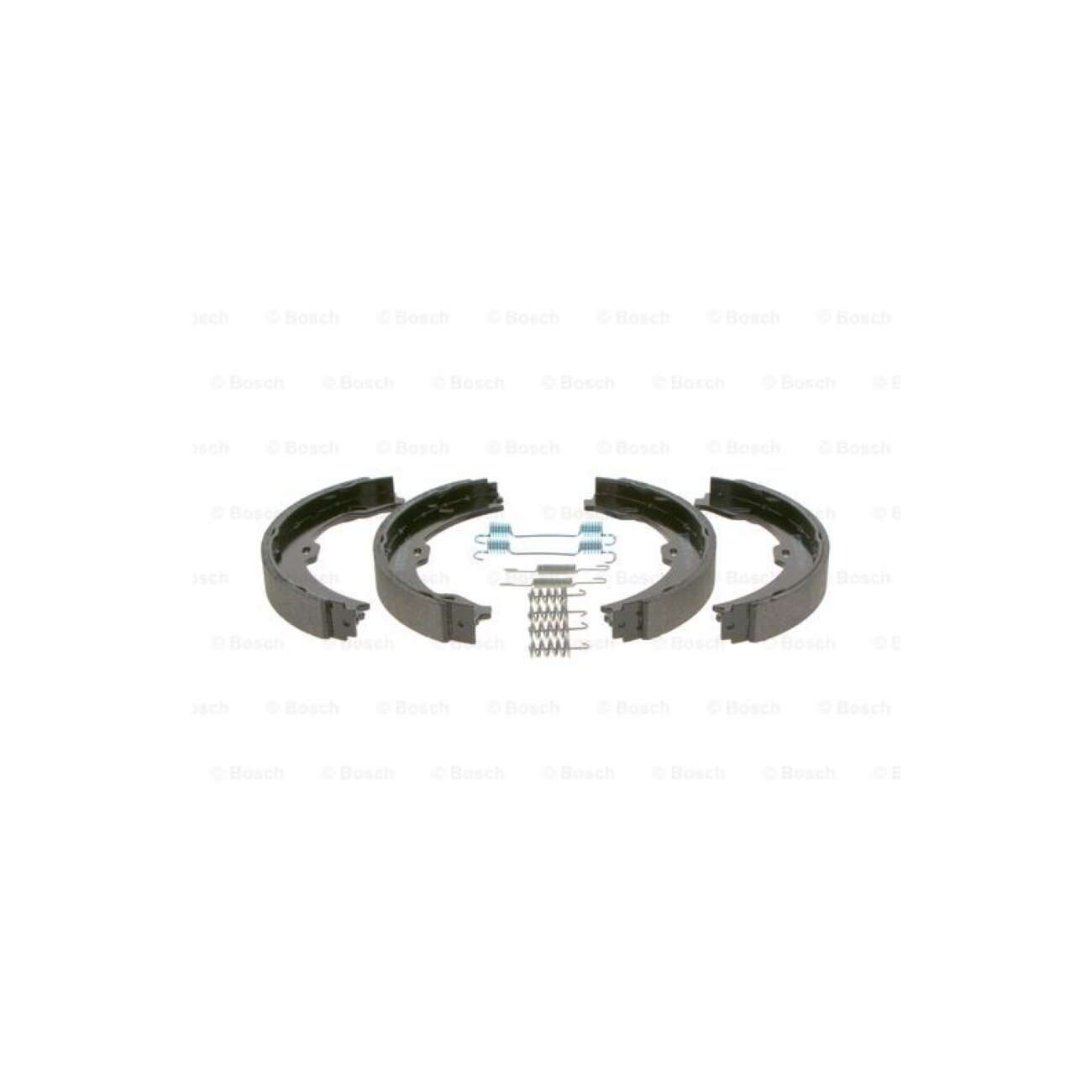 Тормозные колодки барабанные задние BOSCH 0986487666, для а/м MERCEDES-BENZ E-Class/SL/CLS