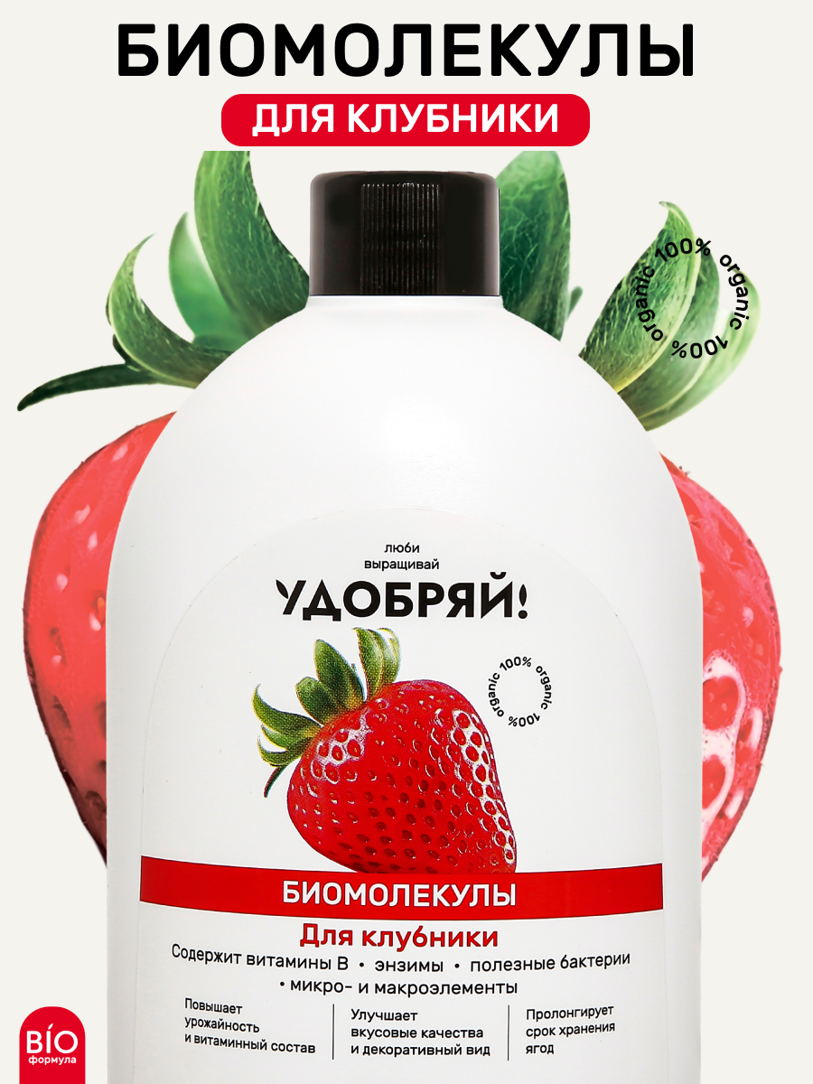 Биомолекулы для клубники и земляники 400мл