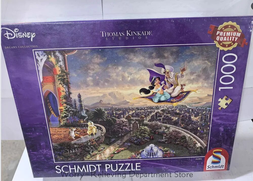 Disney Пазл 1000 деталей импортирован из Германии развивающие игрушки мультфильм