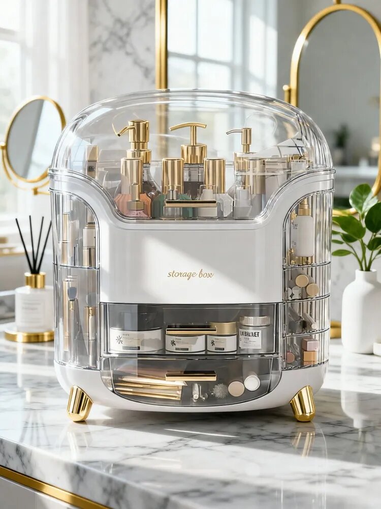 Кофр для хранения вещей, 30 см х 20 см х 34 см , 1 шт