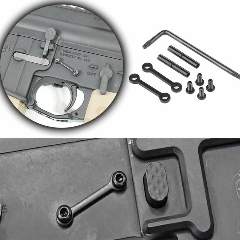 Airsoft M4 M16 gunar 15 Штуцер стальной предохранительный