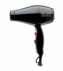 Фен Gamma Piu HD-NA4020MP, профессиональный, 2 режима, турмалиновый, черный