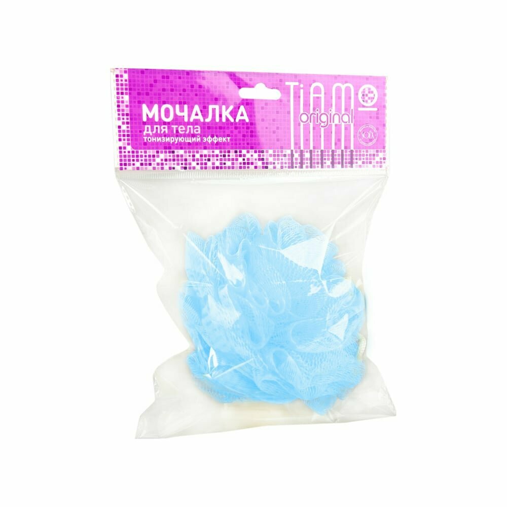 Мочалка из нейлона TIAMO Original ШАР Макси 7734