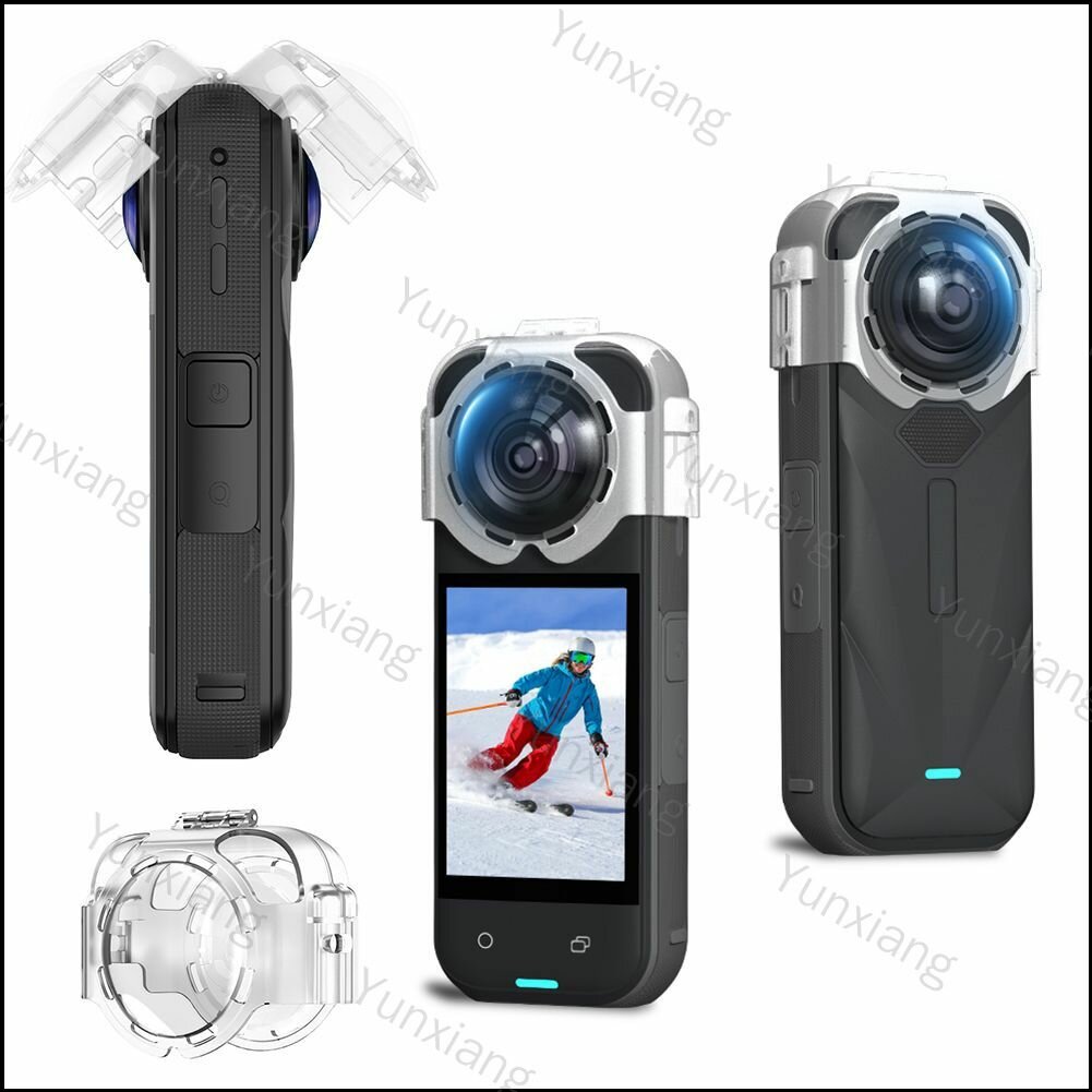 Объектив для экшн-камеры Insta360 X5, без искажений изображения