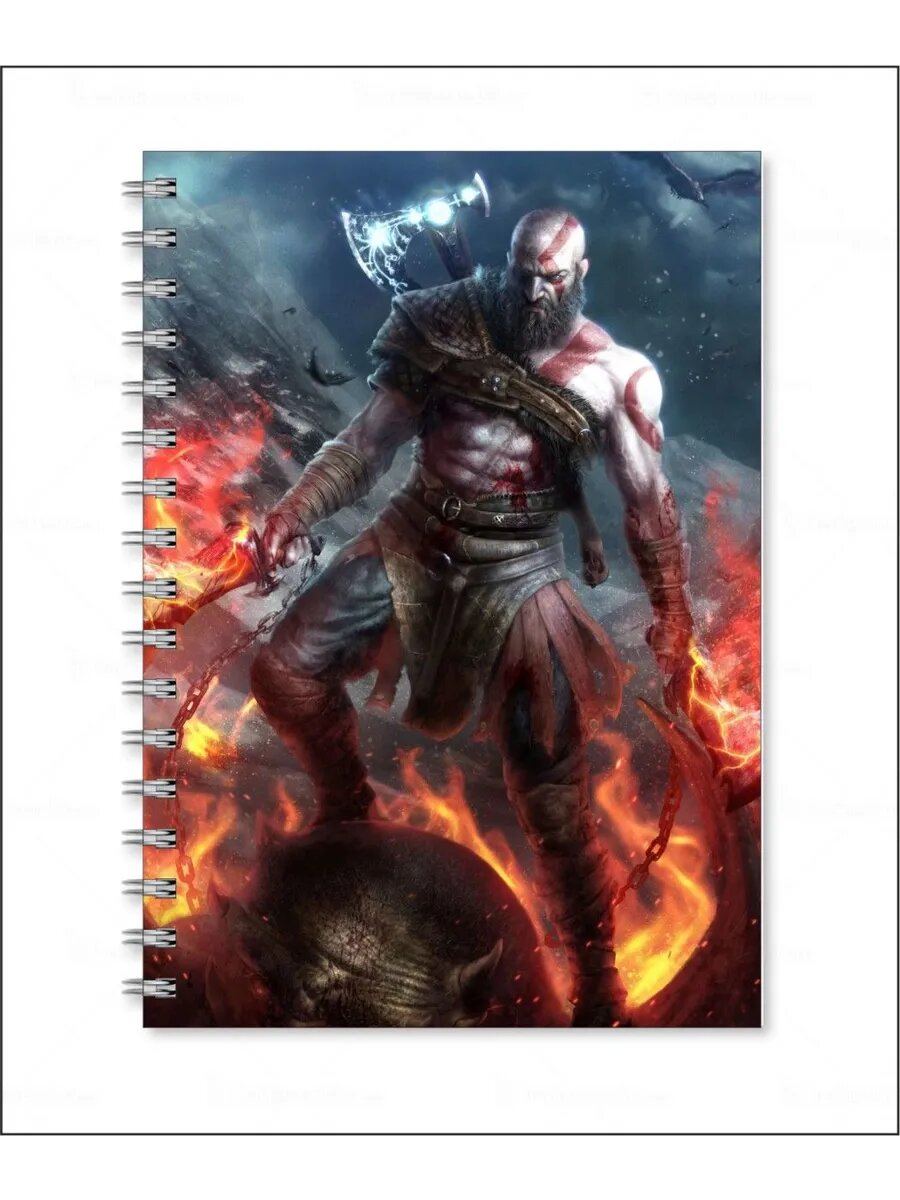Тетрадь God of War - Бог войны