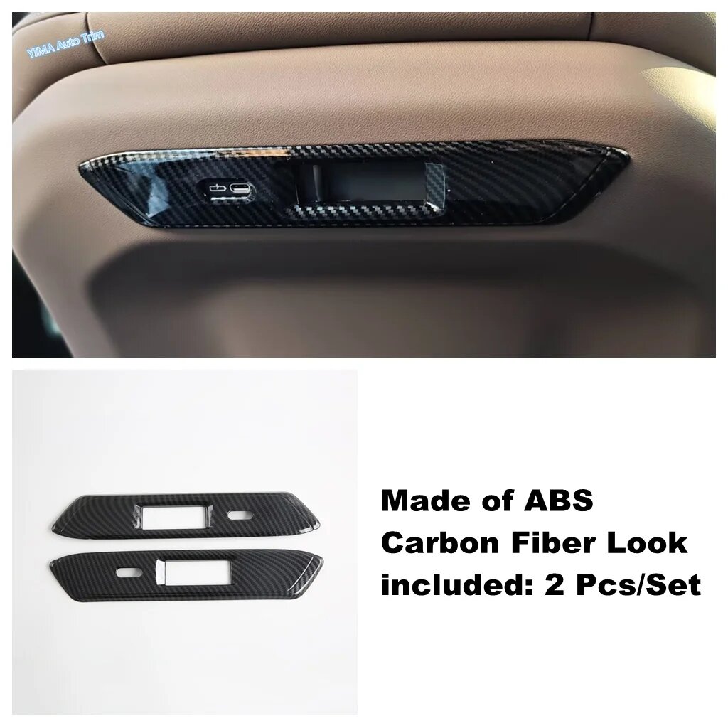 Накладка на USB-панель BMW X3 G45 2025-2027, карбон