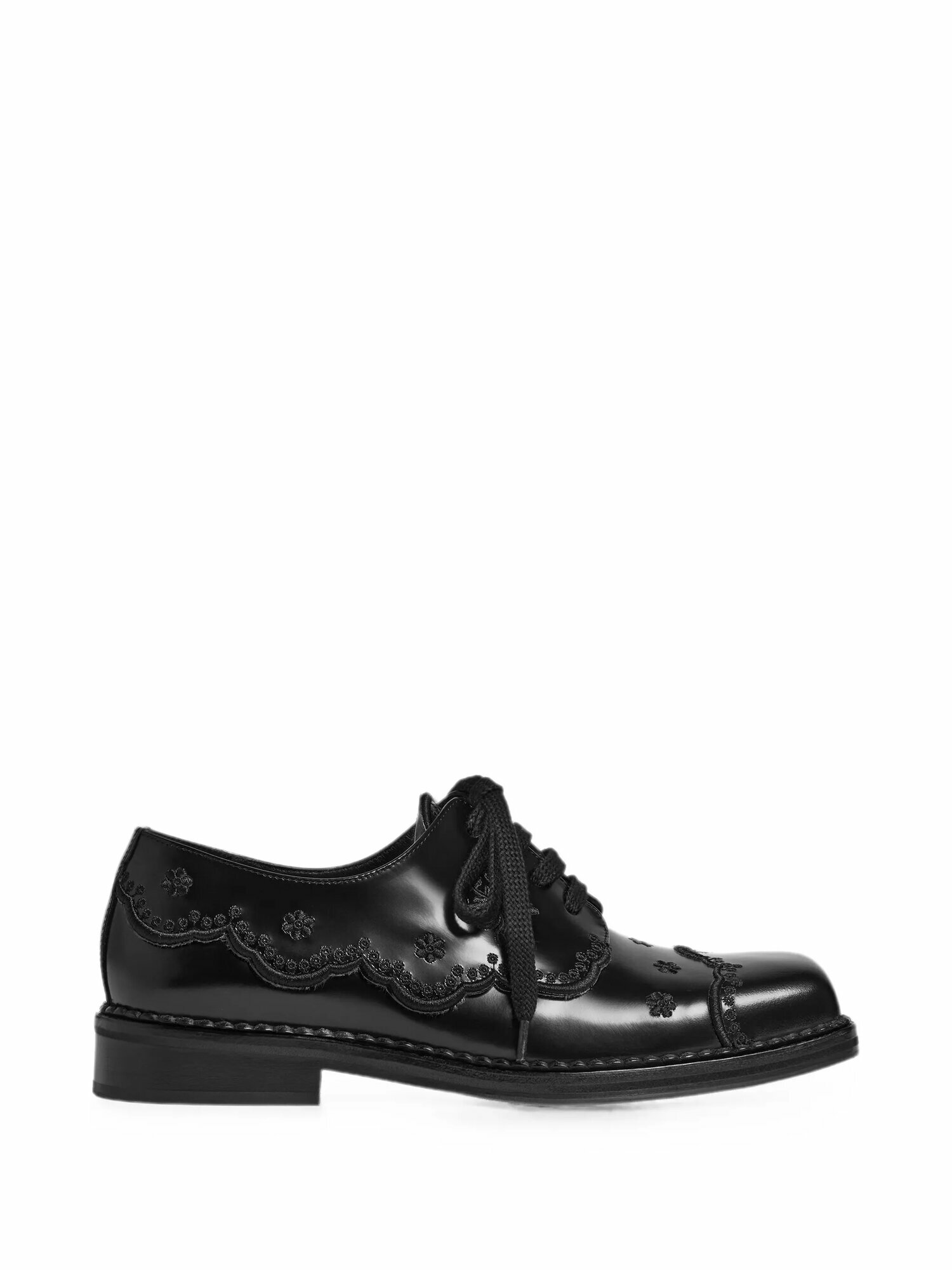 Туфли Floral-lace brogues 