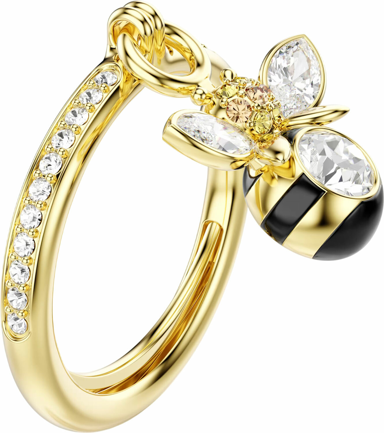 Кольцо-кулон, кристаллы Swarovski