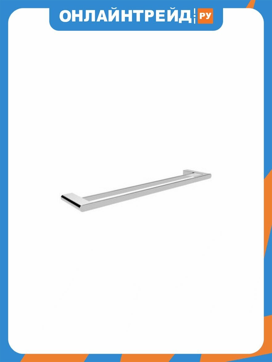 Держатель полотенца (прямой) двойная Kaiser® КАISЕR 2708 L-600mm хром (латунь+цинк)