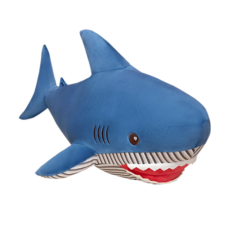Плюшевая игрушка унисекс JBBCN Милая акула для снятия стресса, Blue Shark, 100CM EU
