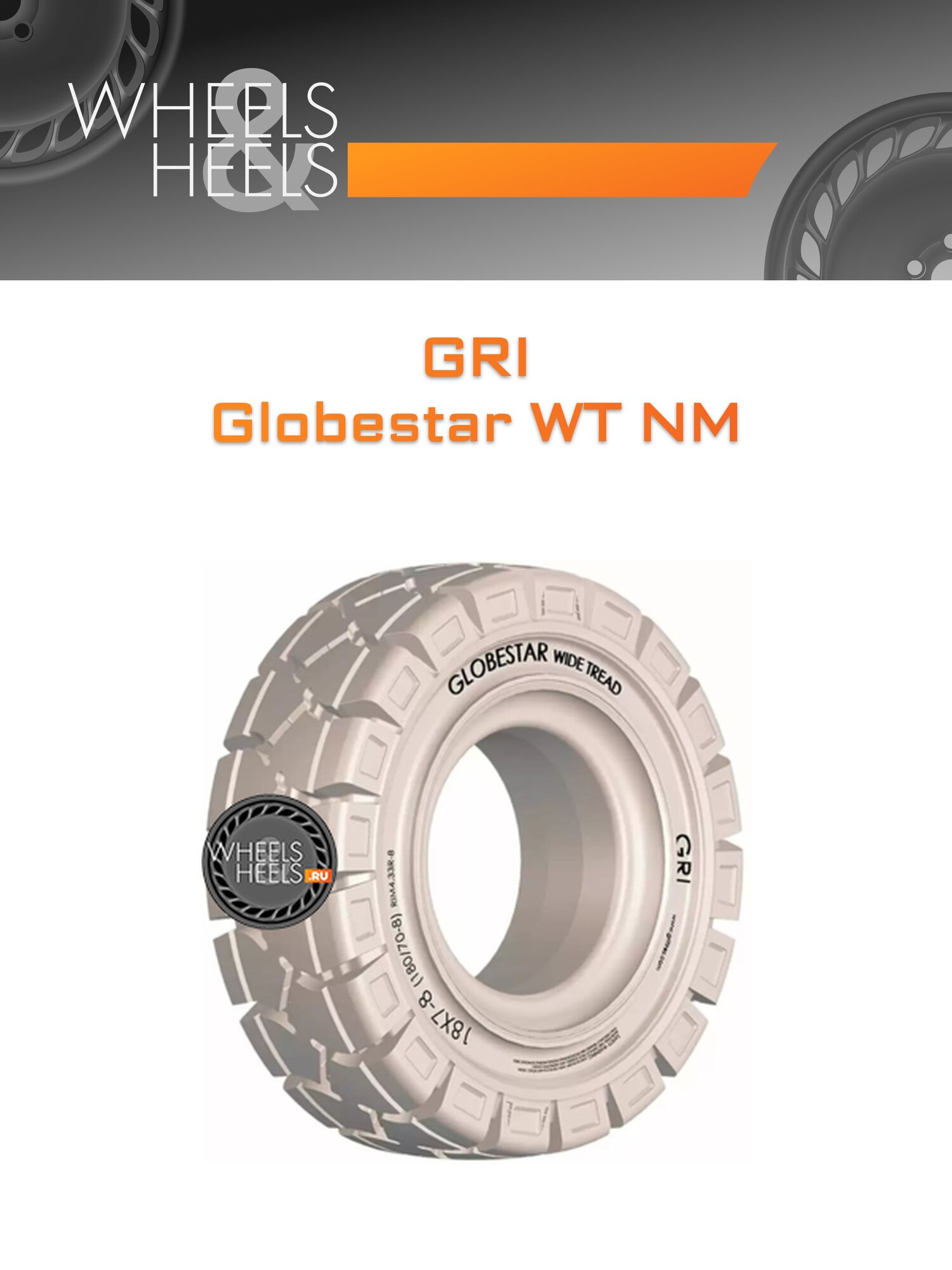 Шина автомобильная GRI Globestar WT NM 8.15/0 R15 ALLSEASON, всесезонная, универсальная