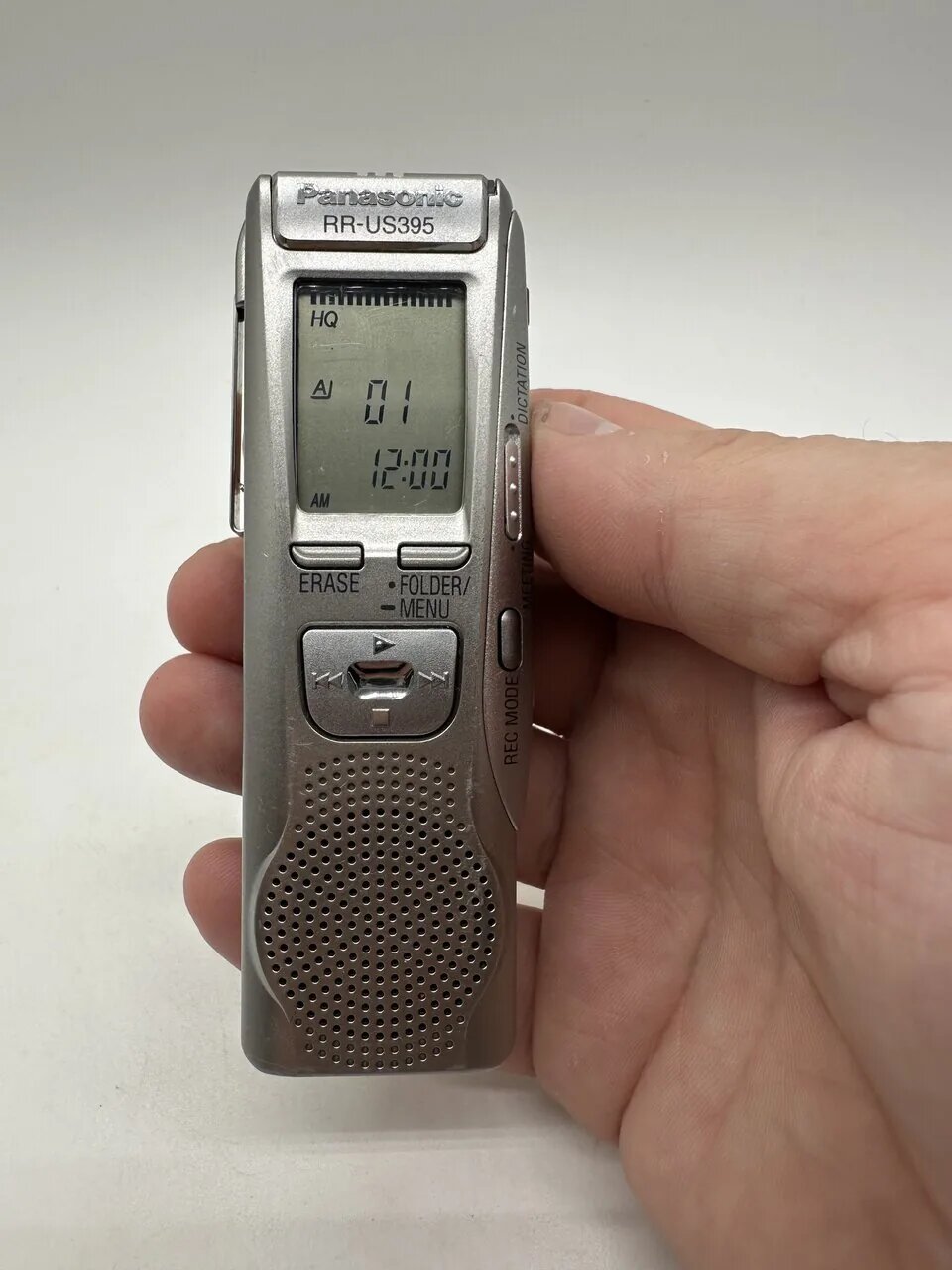 Цифровой диктофон «Panasonic rr-us395» винтажный шикарный