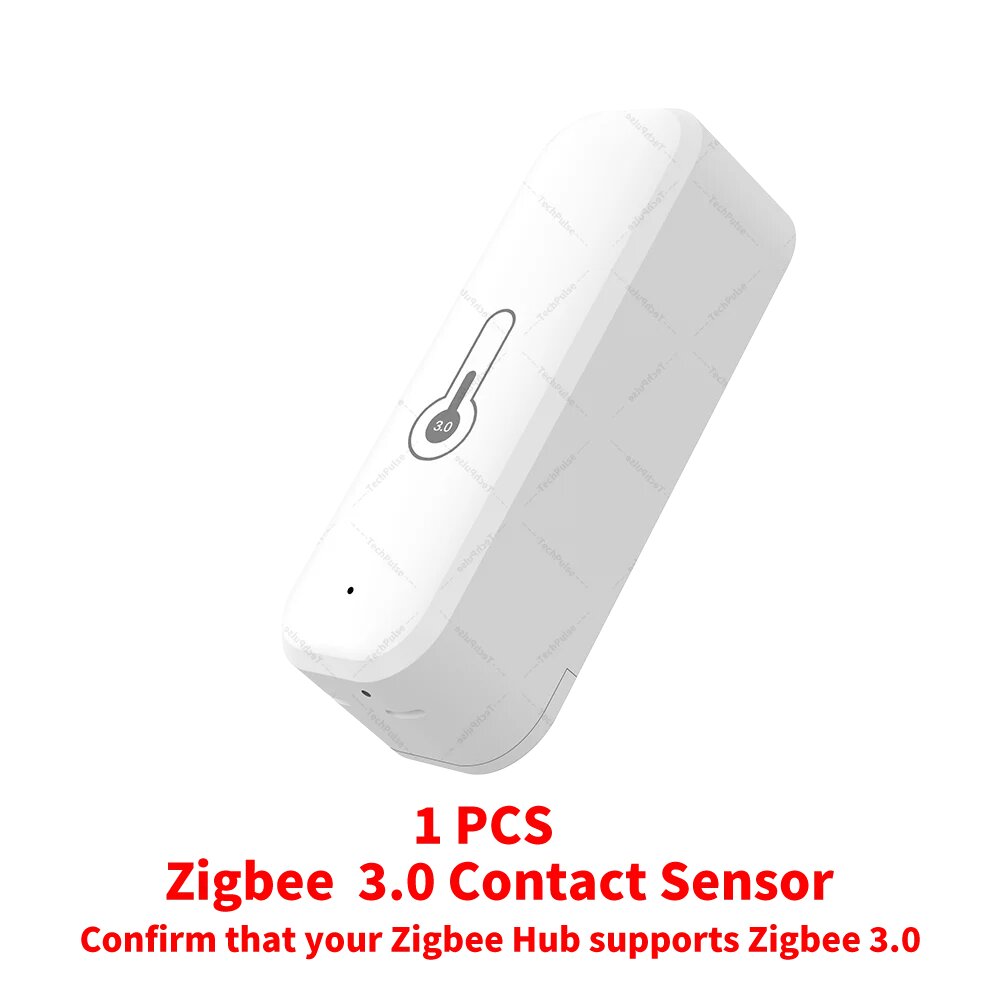 Датчик температуры и влажности Zigbee 3.0/Wi-Fi ZIGBEE