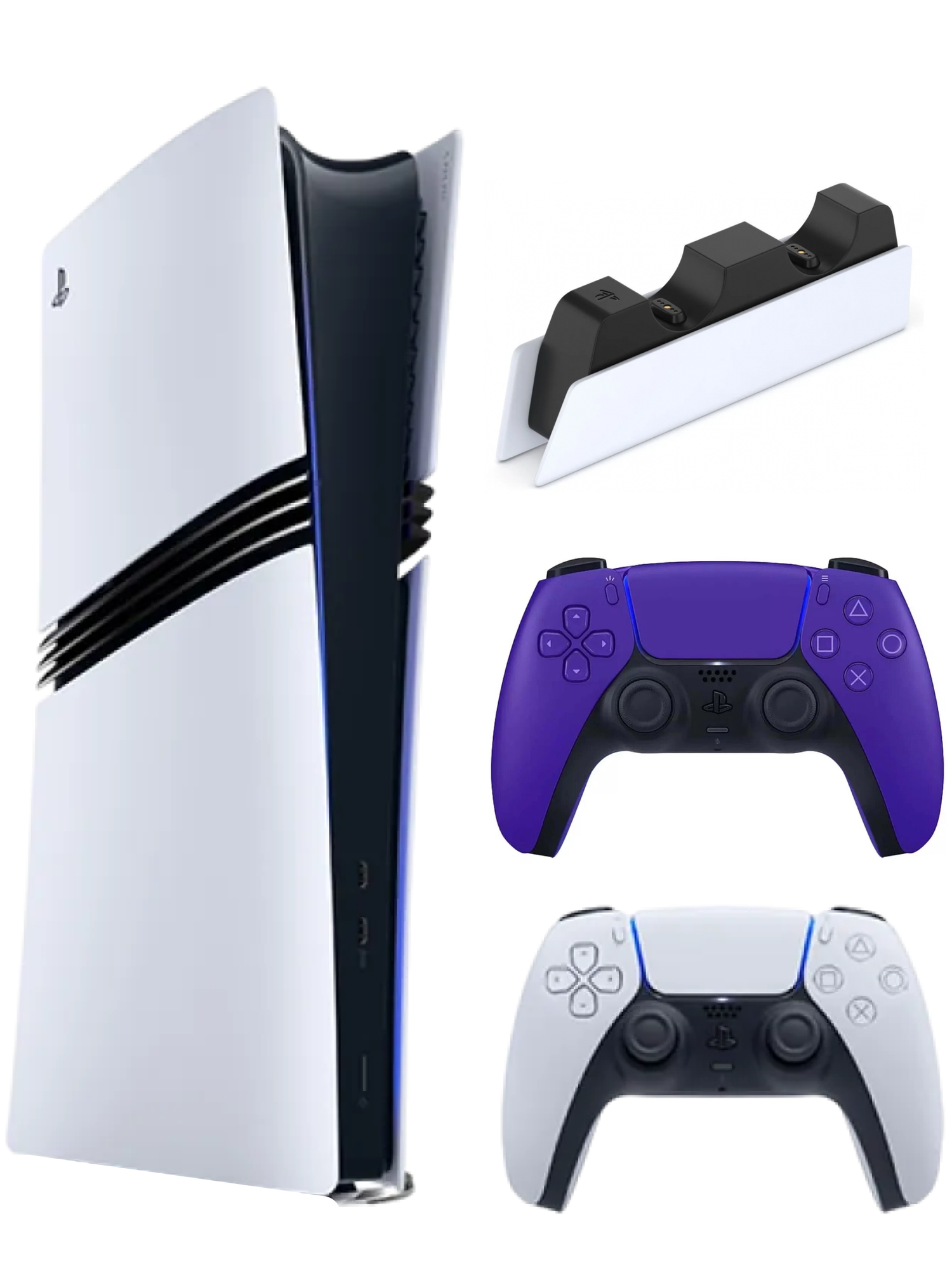 Игровая приставка Sony PS 5 Pro Digital Edition+2-ой геймпад+Зарядная станция, 2Tb SSD, (подробности в чате)