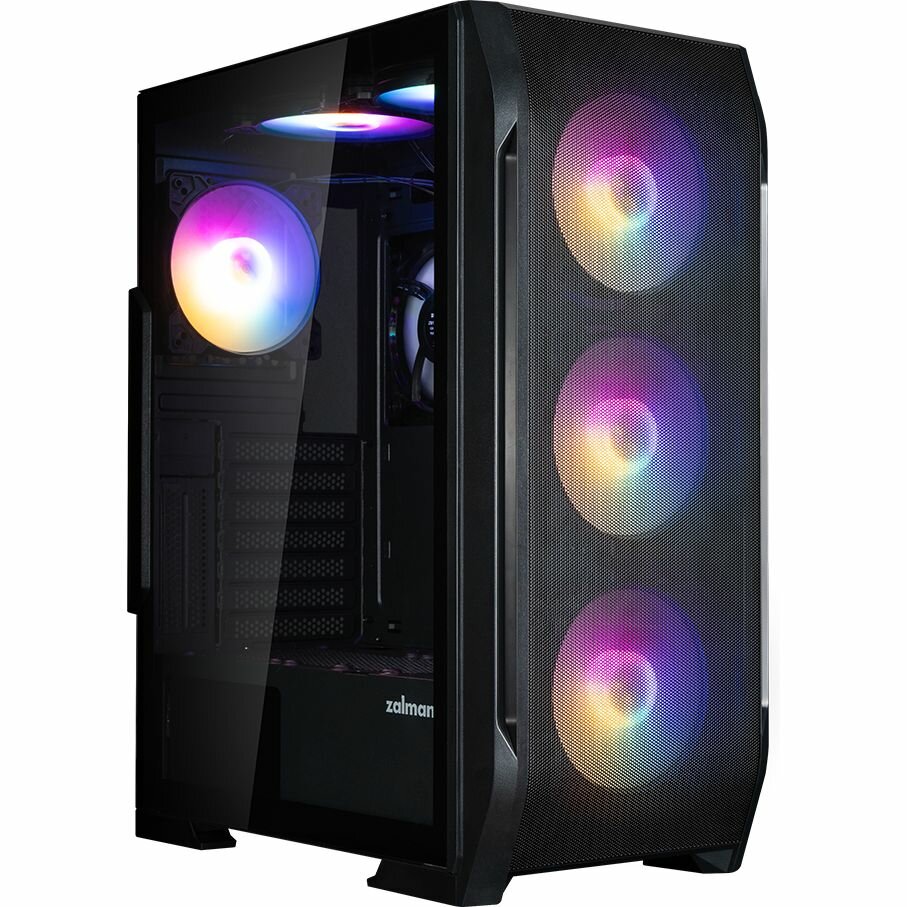 Корпус компьютерный Zalman N7 PLUS V2 Mini Tower чёрный