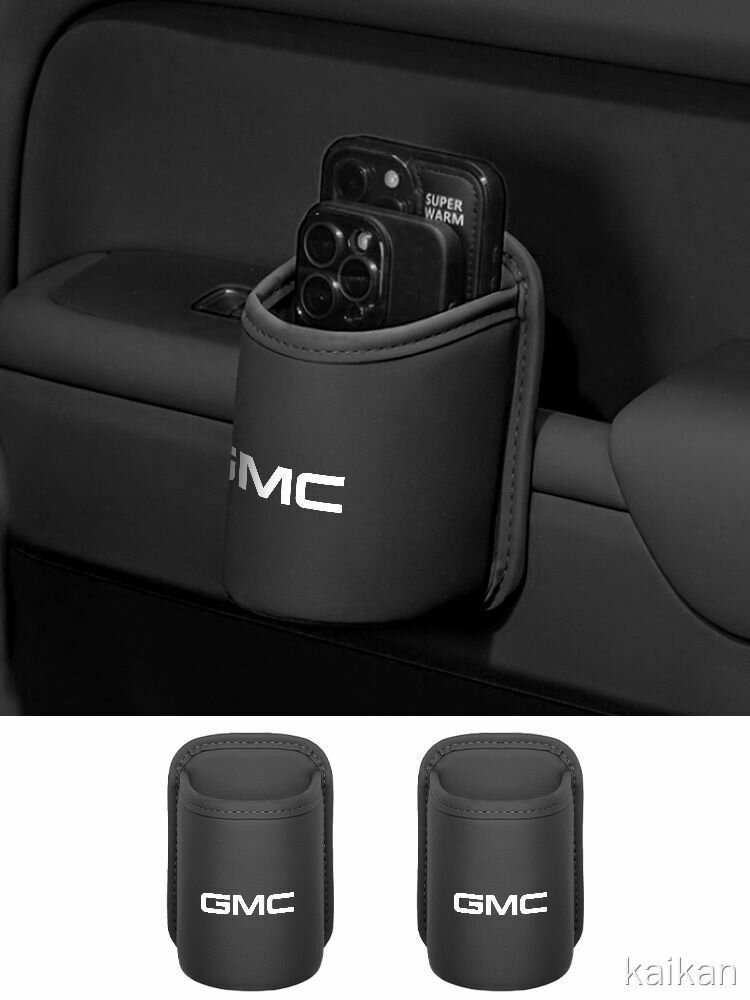 Подстаканник автомобильный gmc для автомобиля, черный с логотипом, 1 шт, аксессуар