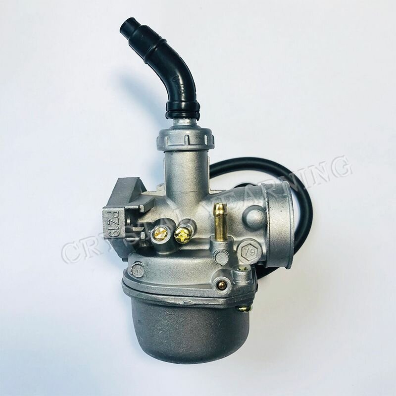 Карбюратор PZ19C 19мм универсальный для мотоциклов Yamaha, Kawasaki 50-125сс. Карбюратор для скутеров, мопедов, ATV.