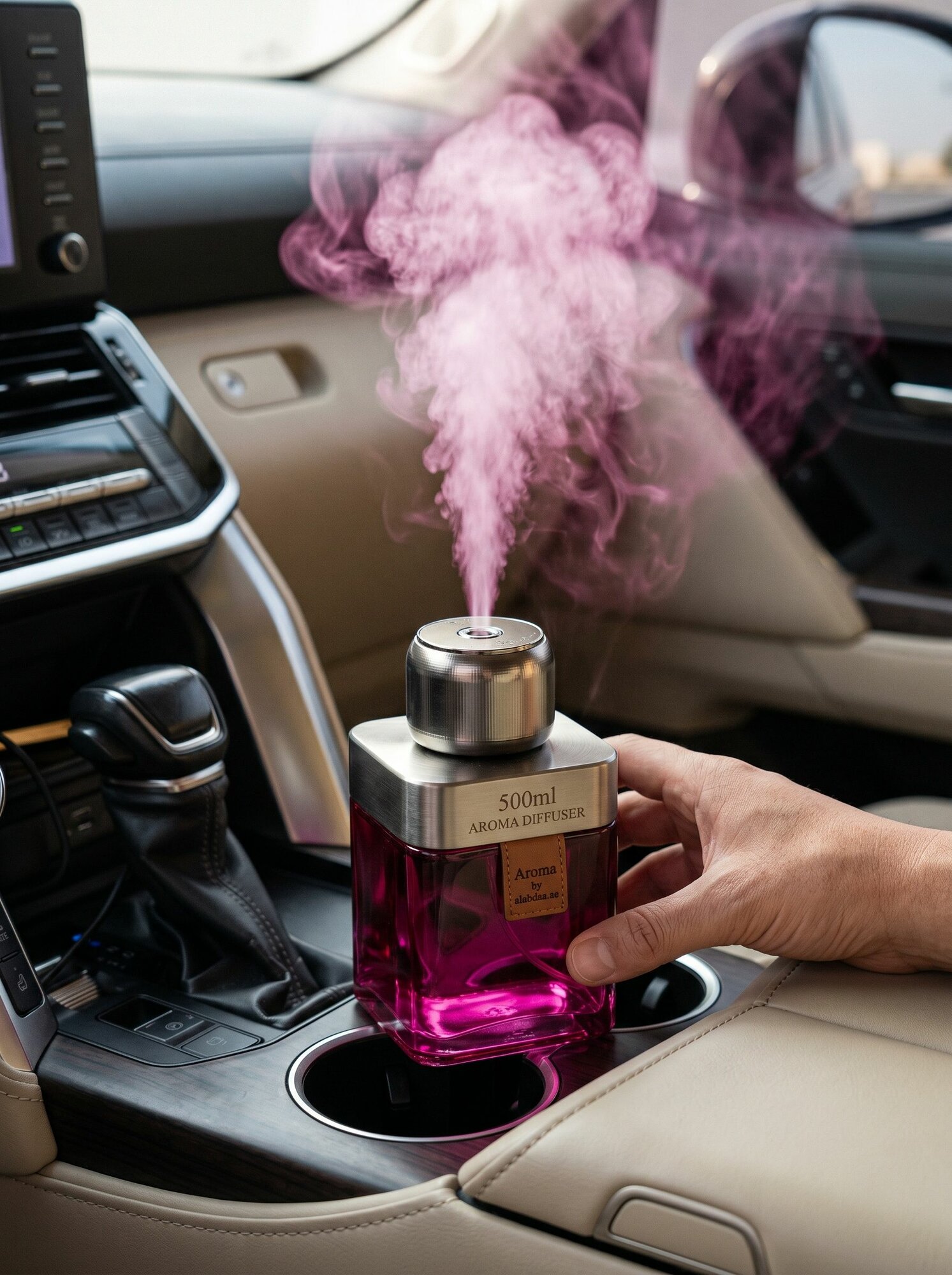 Аромадифузор для дома , машины , офиса , 500 ml ( зарядка USB) в комплекте ! Запах агаровое дерево ( уд )! Превосходное исполнение!