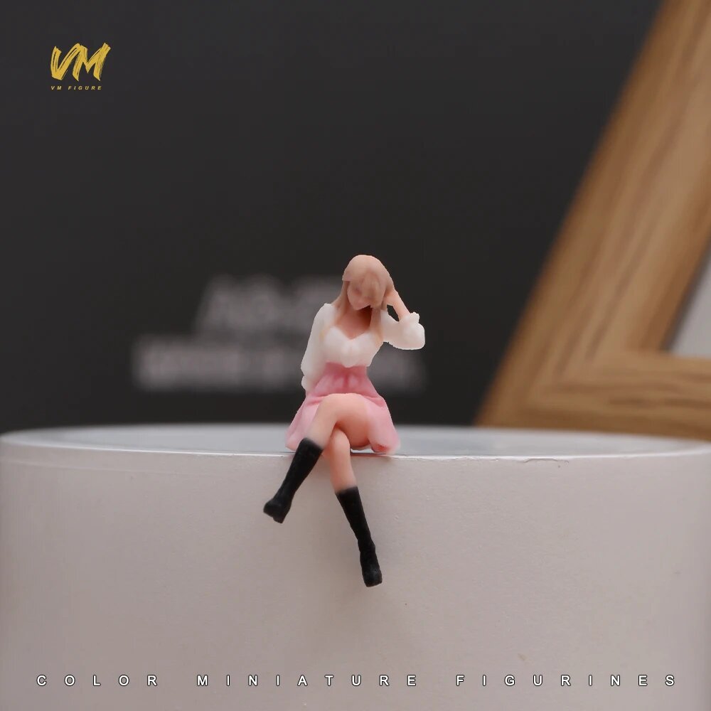 Миниатюрные фигурки MAK 1/64 Розовый, 3D Painted 7