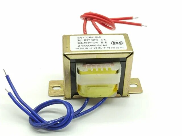 Аудио трансформатор 220 В до 10,5 В 10.5V 1A — фото 1