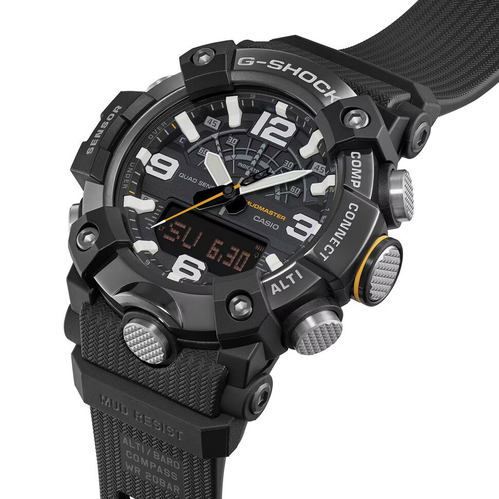 Наручные часы CASIO G-Shock, черный/серый — фото 1