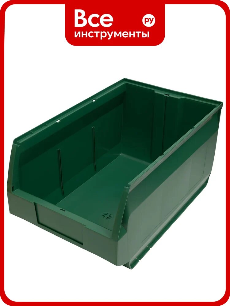 Ящик Gigant 500x310x250 ПП зеленый 32095