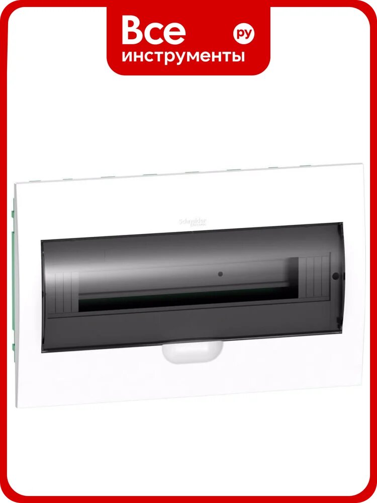 Корпус встраиваемый с прозрачной дверцей Systeme Electric (Schneider Electric) City9 Box 1ряд/18модулей (ранее