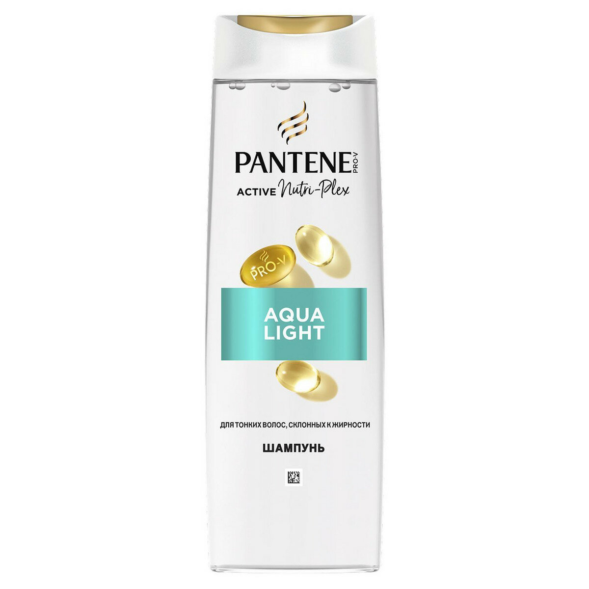 Шампунь женский Pantene Pro-V Aqua Light питательный для тонких и жирных волос, 400мл, (2 шт)
