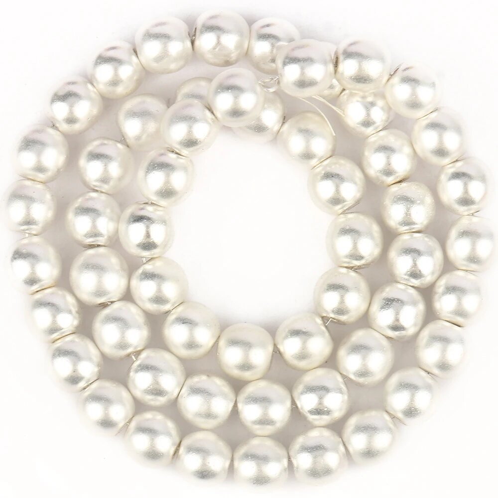 Матовые бусины из амазонита, кварца, лабрадорита xilitata 6mm (approx 61pcs), Silver Hematite