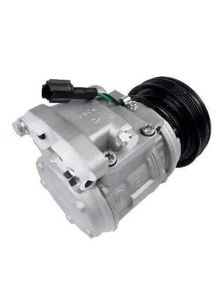 Компрессор кондиционера с муфтой для колесного погрузчика Doosan DL200 и экскаватора Daewoo 2208-6013B