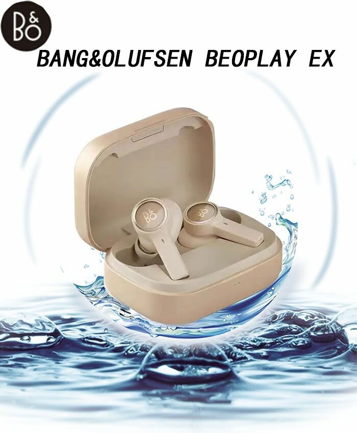 Bang&Olufsen Beoplay EX Наушники беспроводные с микрофоном, USB Type-C, золотой