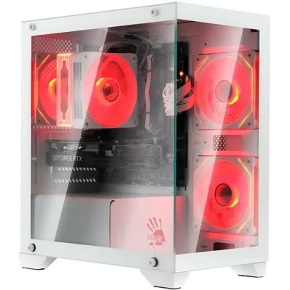 Корпус для ПК Bloody сталь 0,4мм mATX 2 USB без БП