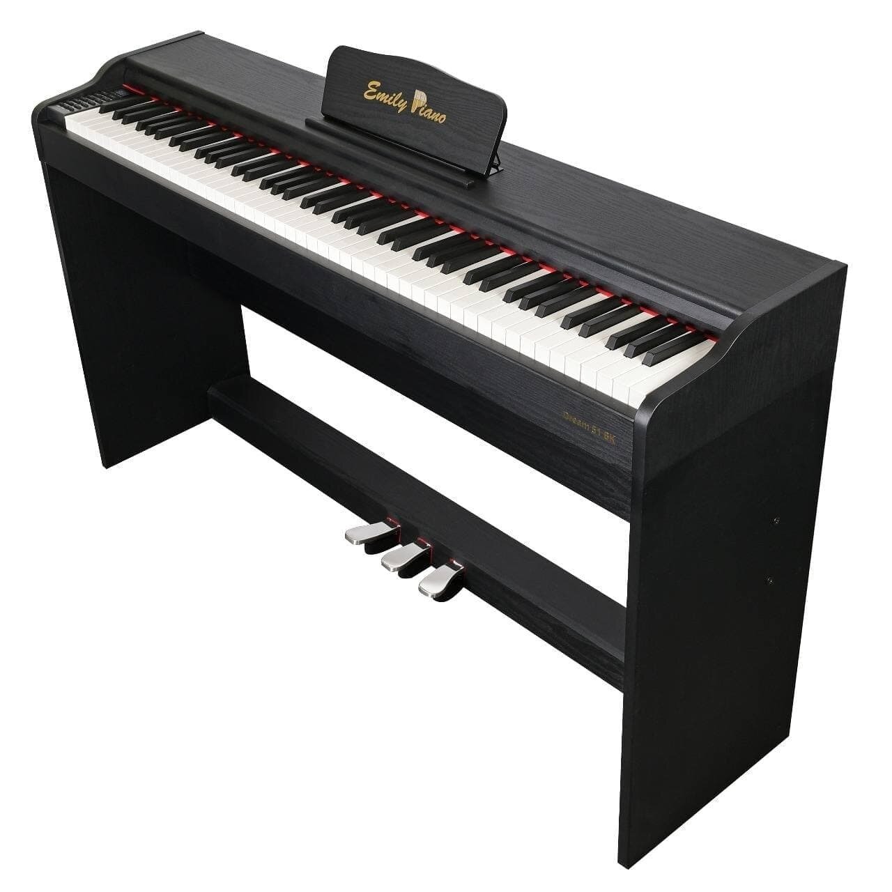 EMILY PIANO D-51 BK - Цифровое фортепиано со стойкой в комплекте
