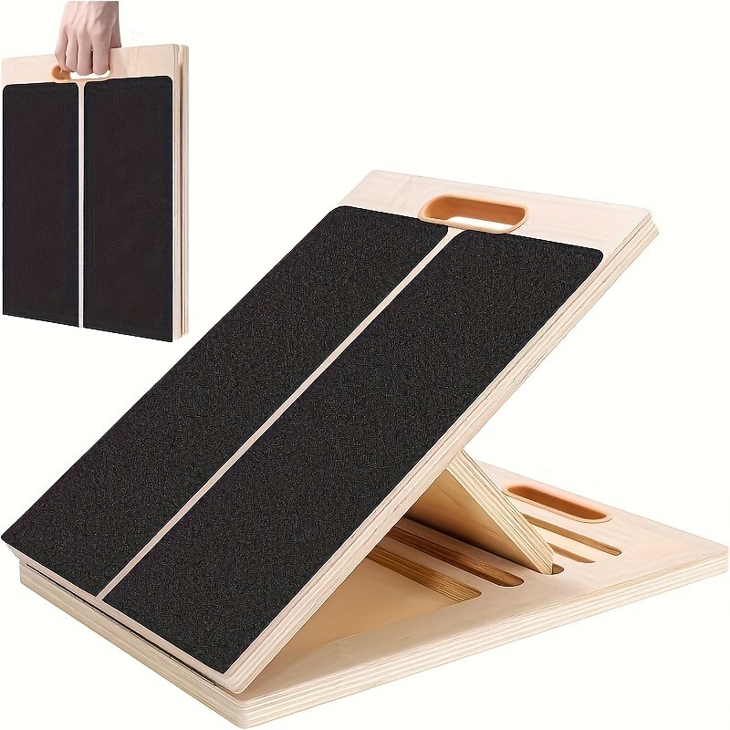 10-уровневая регулируемая растяжка для ног All-in-one Slant Board для домашних тренировок