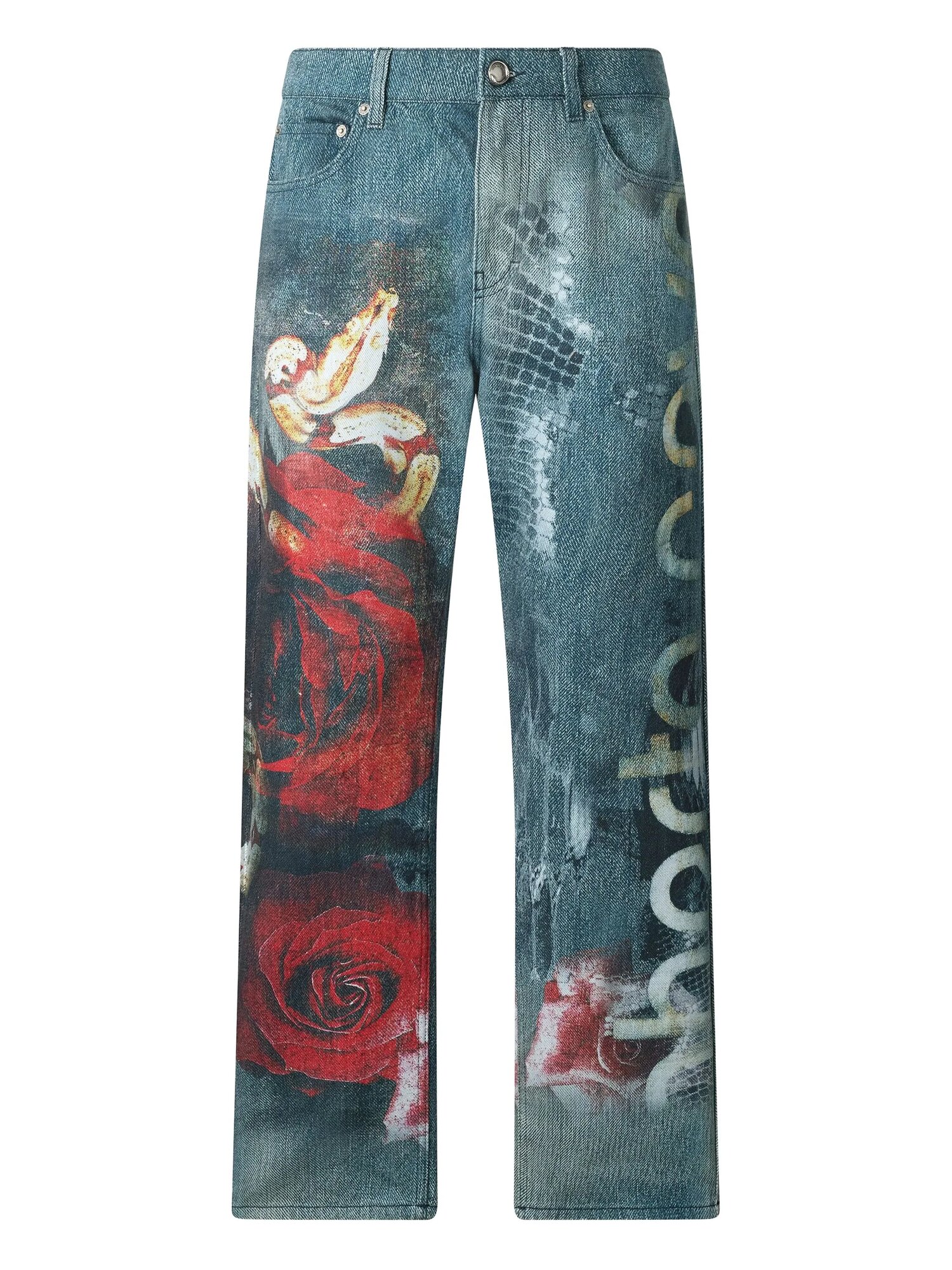 Джинсы Roberto Cavalli Rose