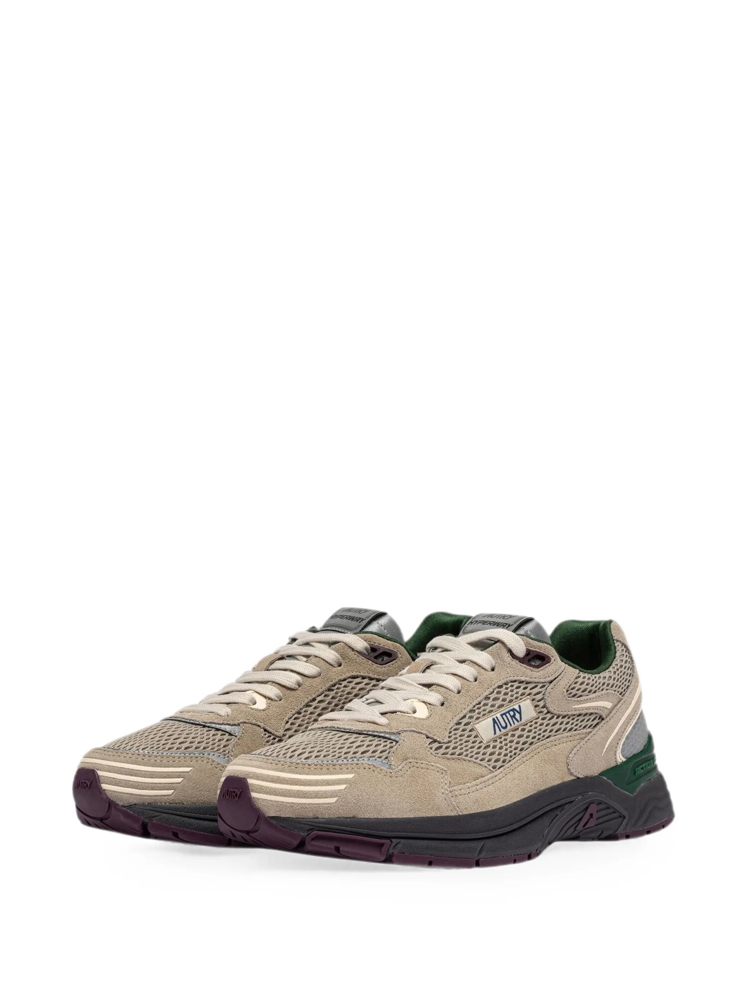 Кроссовки AUTRY Hyperway mesh-panel low-top sneakers, размер 46, разноцветный — фото 1