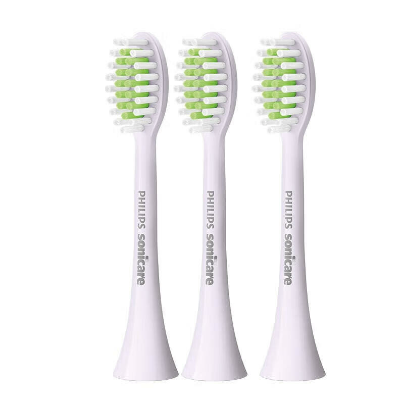 Щетки для зубной щетки PHILIPS HX2033/04 с легким отбеливанием 3 шт. Совместимость с HX2471/02 Gentle Series Цвет：3